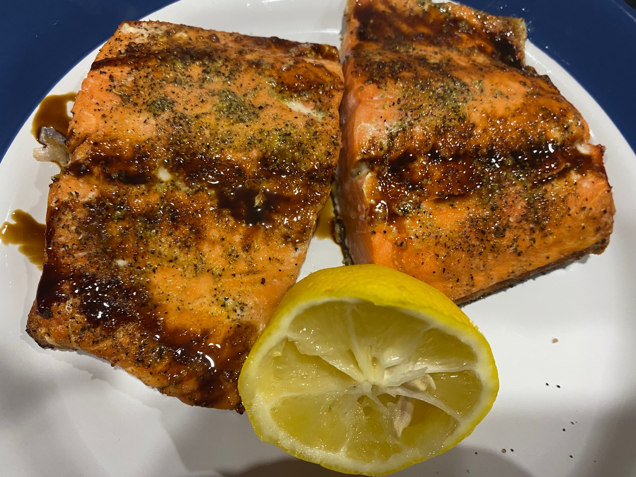 Lemon Peppered Salmon Air-Fryer Recipe – Sheree's Homemade Cooking Made ...
